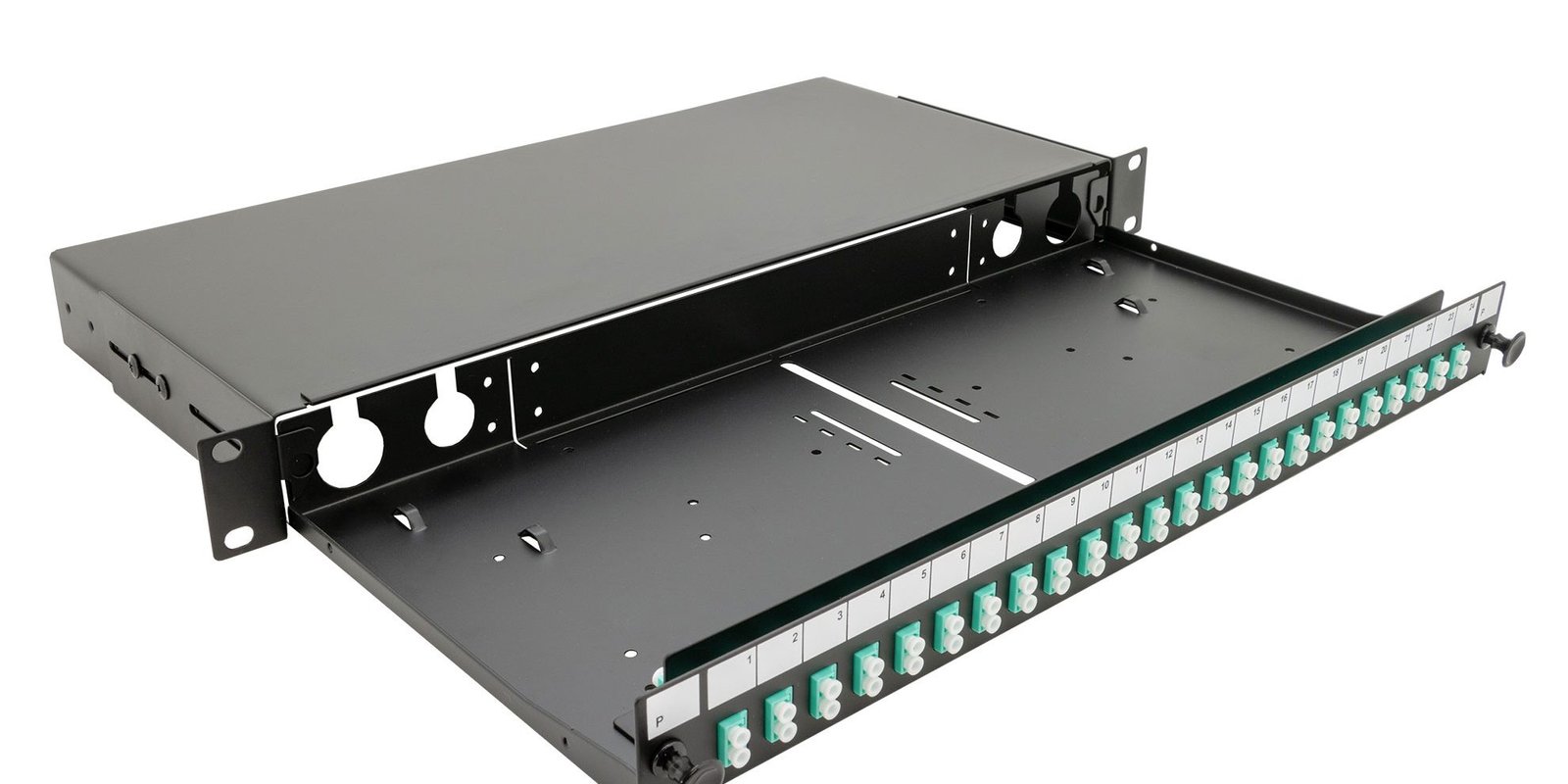 Easy slide fiber patch panel, NEW ! – Eminent